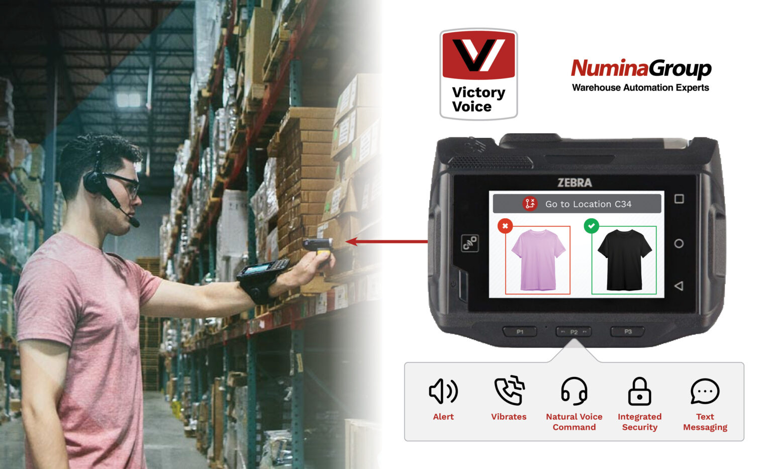 Warehouse Voice Picking System | The Numina Group
